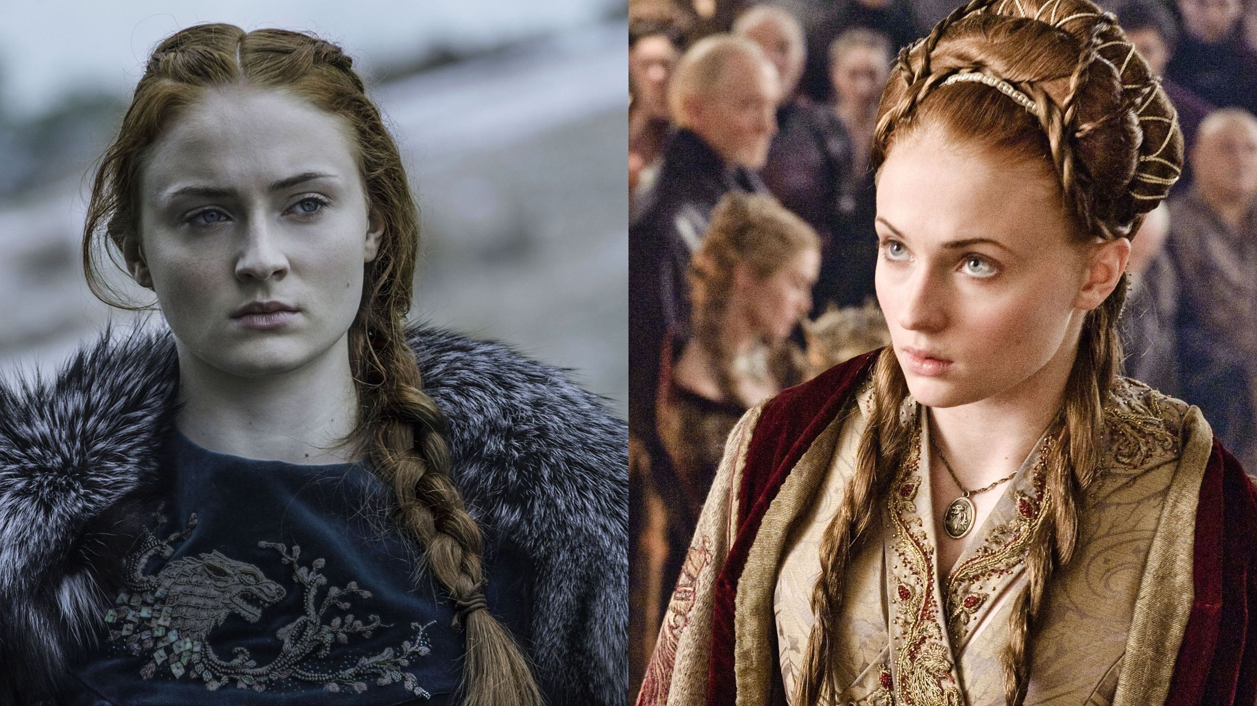 Game of Thrones Sansa Stark Hair Evolution - Game of Thrones Sansa ...