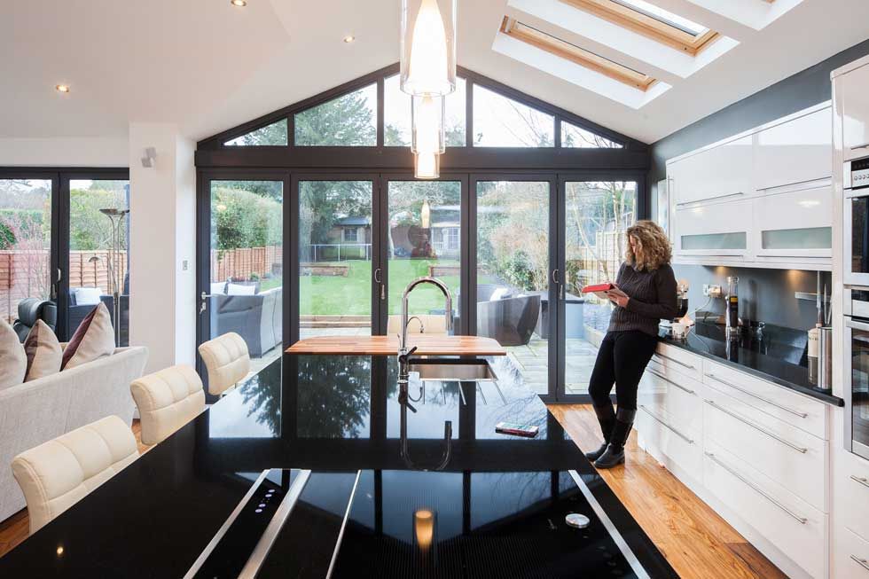 Glazed Kitchen Extension | Homebuilding
