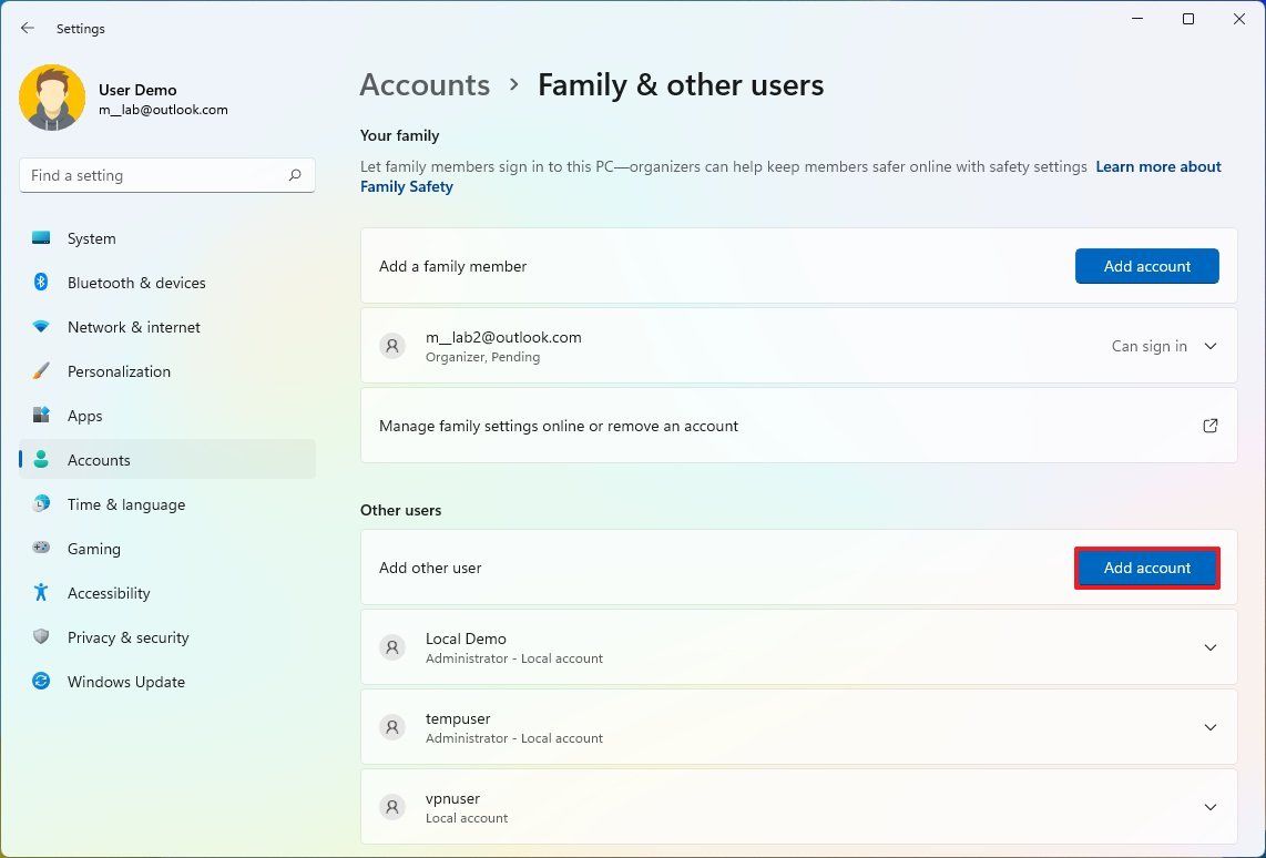 How to use local admin account to fix problems on Windows 11 | Windows ...