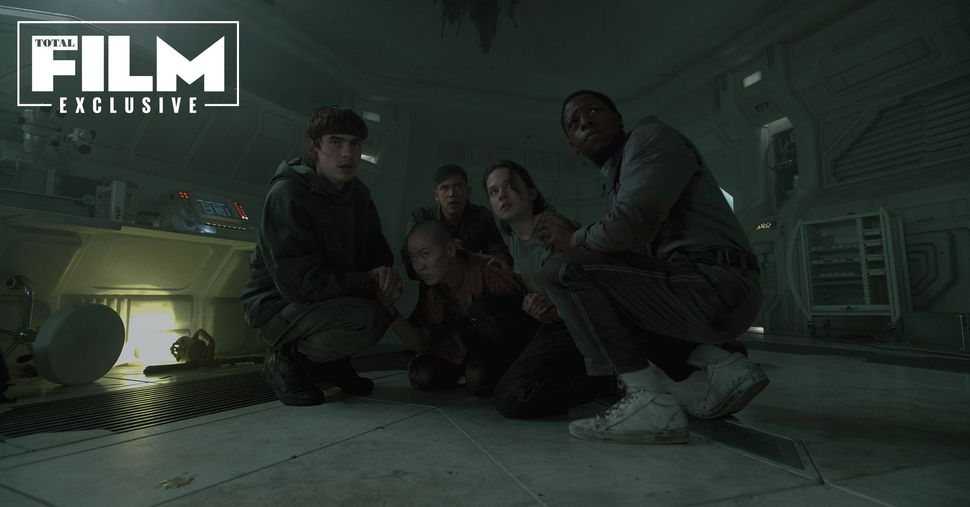Meet the crew facing the perfect organism in these exclusive new images ...