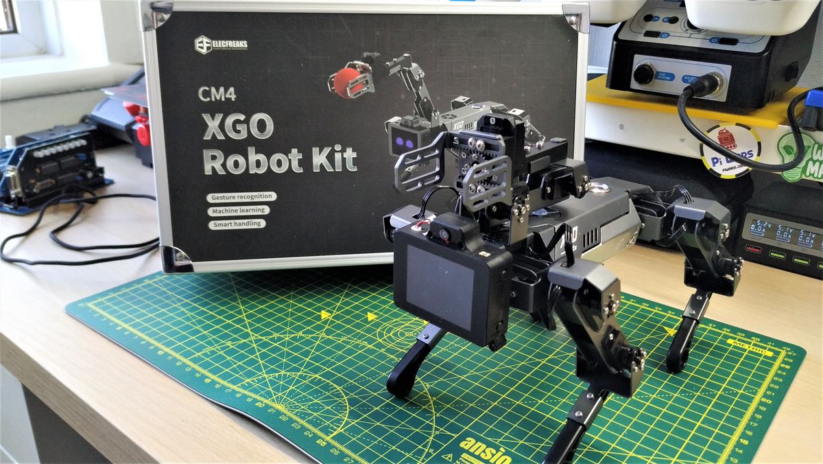 Elecfreaks CM4 XGO Robot Kit Review: Boston Pi-namics | Tom's Hardware