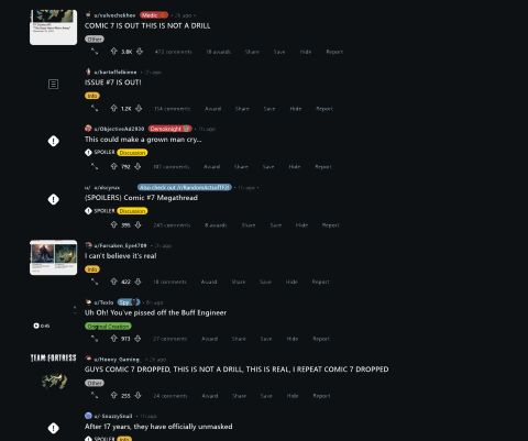 After nearly 8 long years, a new Team Fortress 2 comic is finally here ...