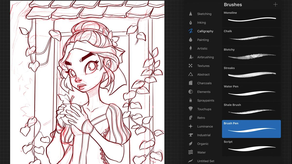 How to use Procreate to paint a classic fairy tale scene | Creative Bloq