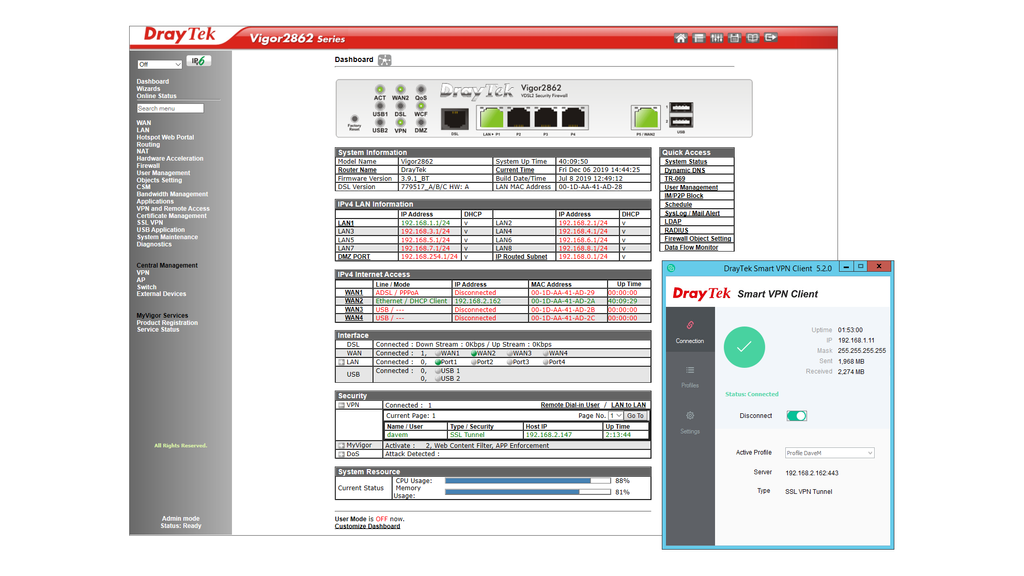 DrayTek Vigor 2862 review: Price-conscious protection | IT Pro