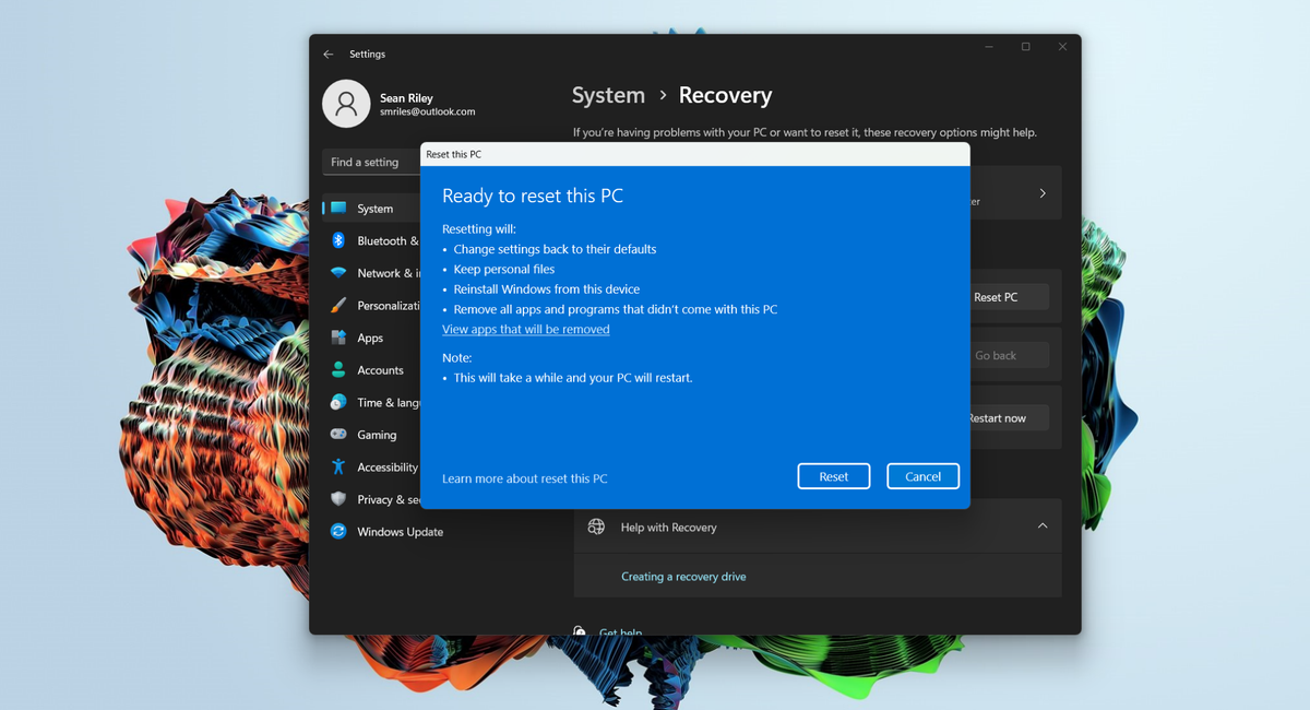 How to reset Windows 11 | Laptop Mag How to reset Windows 11 | Laptop Mag