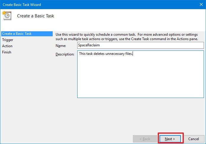Automatically free up hard drive space with the Disk Cleanup tool on ...