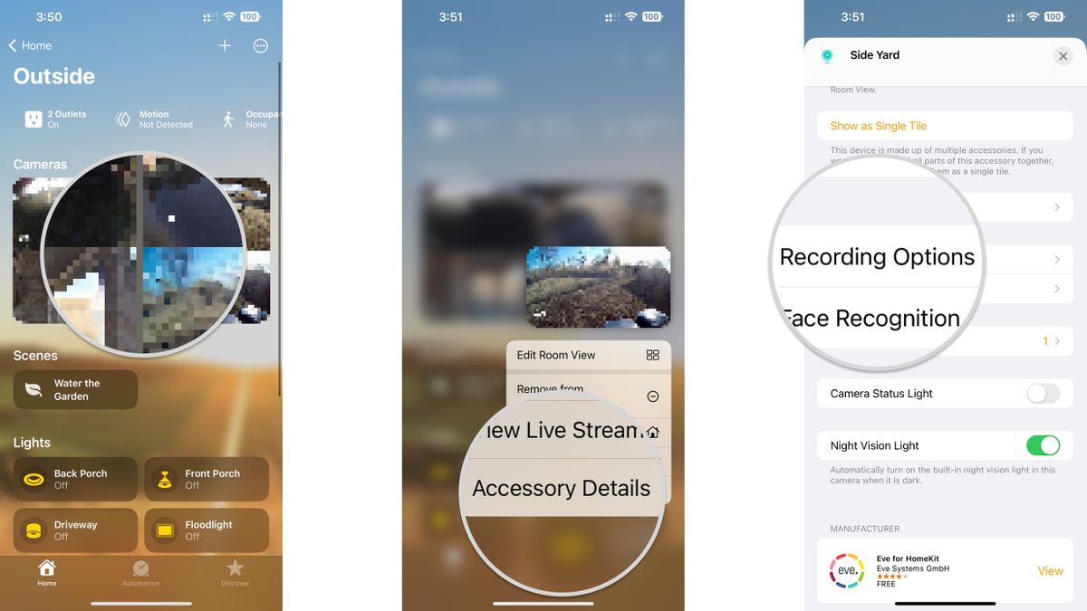 How to manage HomeKit Secure Video cameras in the Home app | iMore