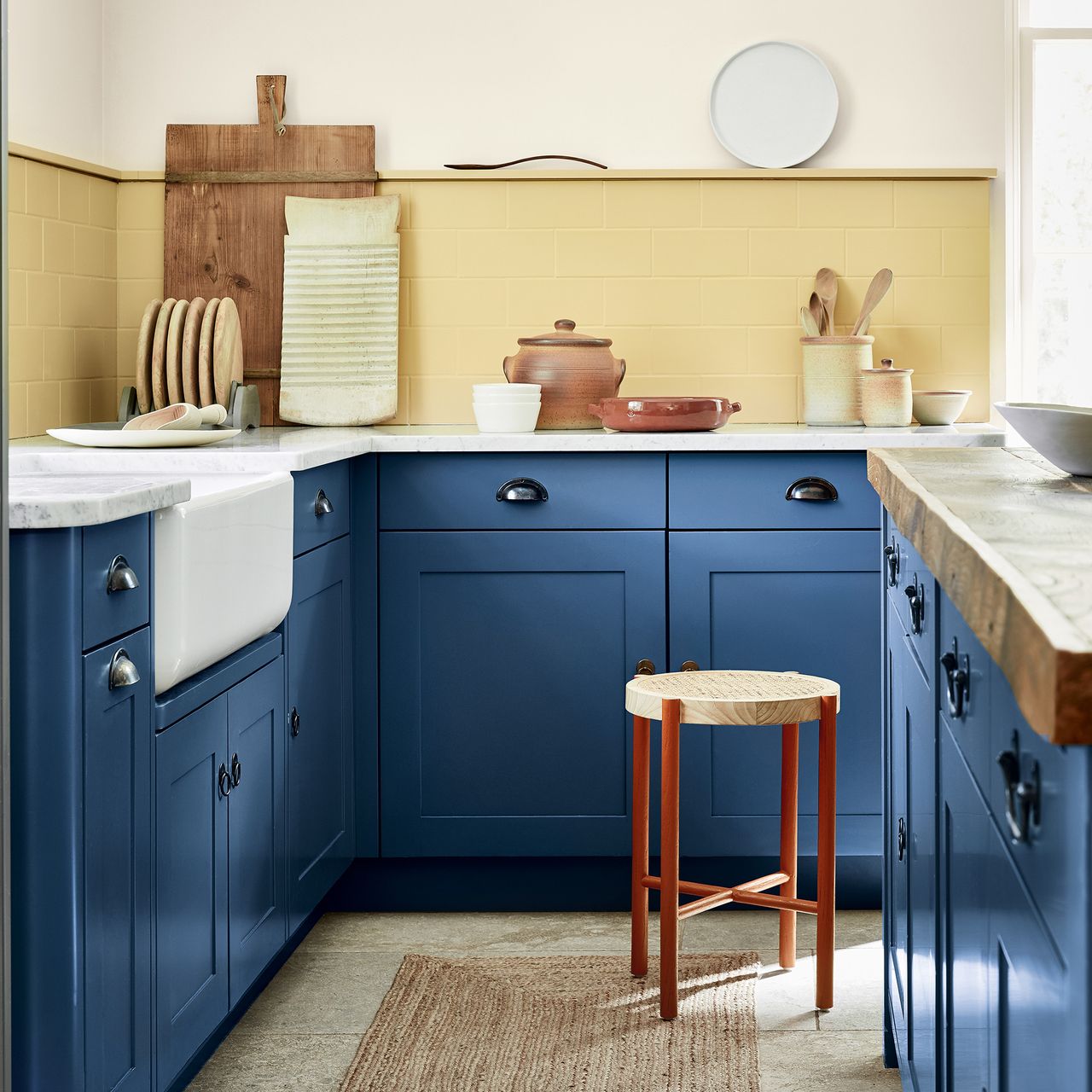 Colour tricks to make a small kitchen feel bigger | Ideal Home
