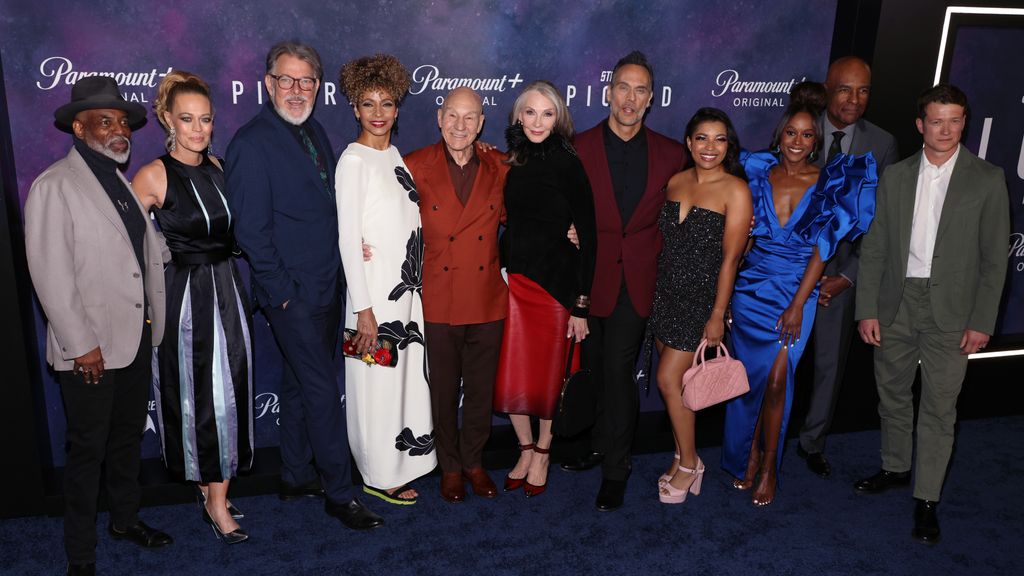 Star Trek: Picard season 3 red carpet — Star Trek: TNG cast reunites ...
