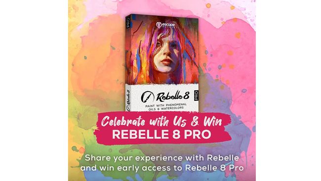 You could win Rebelle 8 Pro as part of the digital painting software's ...