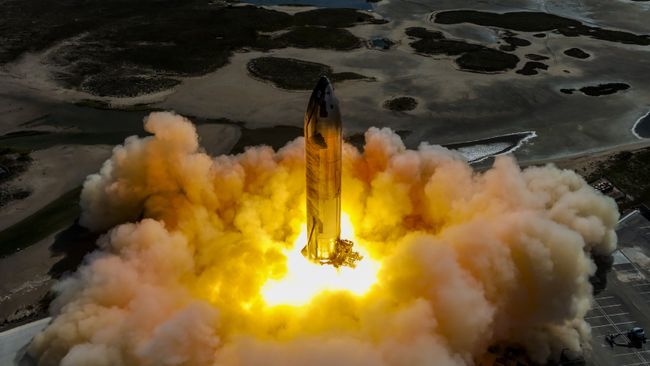 Spacex Fires Up Giant Starship Rocket Ahead Of 3rd Test Flight Video
