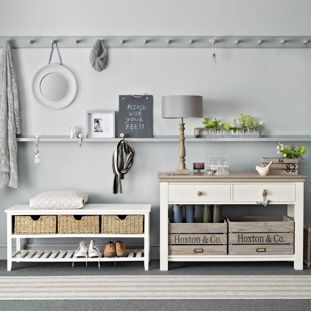 Hallway Storage Ideas: ways to create a practical and tidy entranceway ...