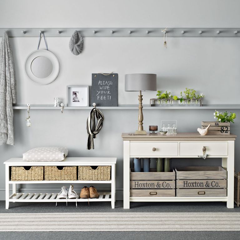 Hallway Storage Ideas: ways to create a practical and tidy entranceway ...