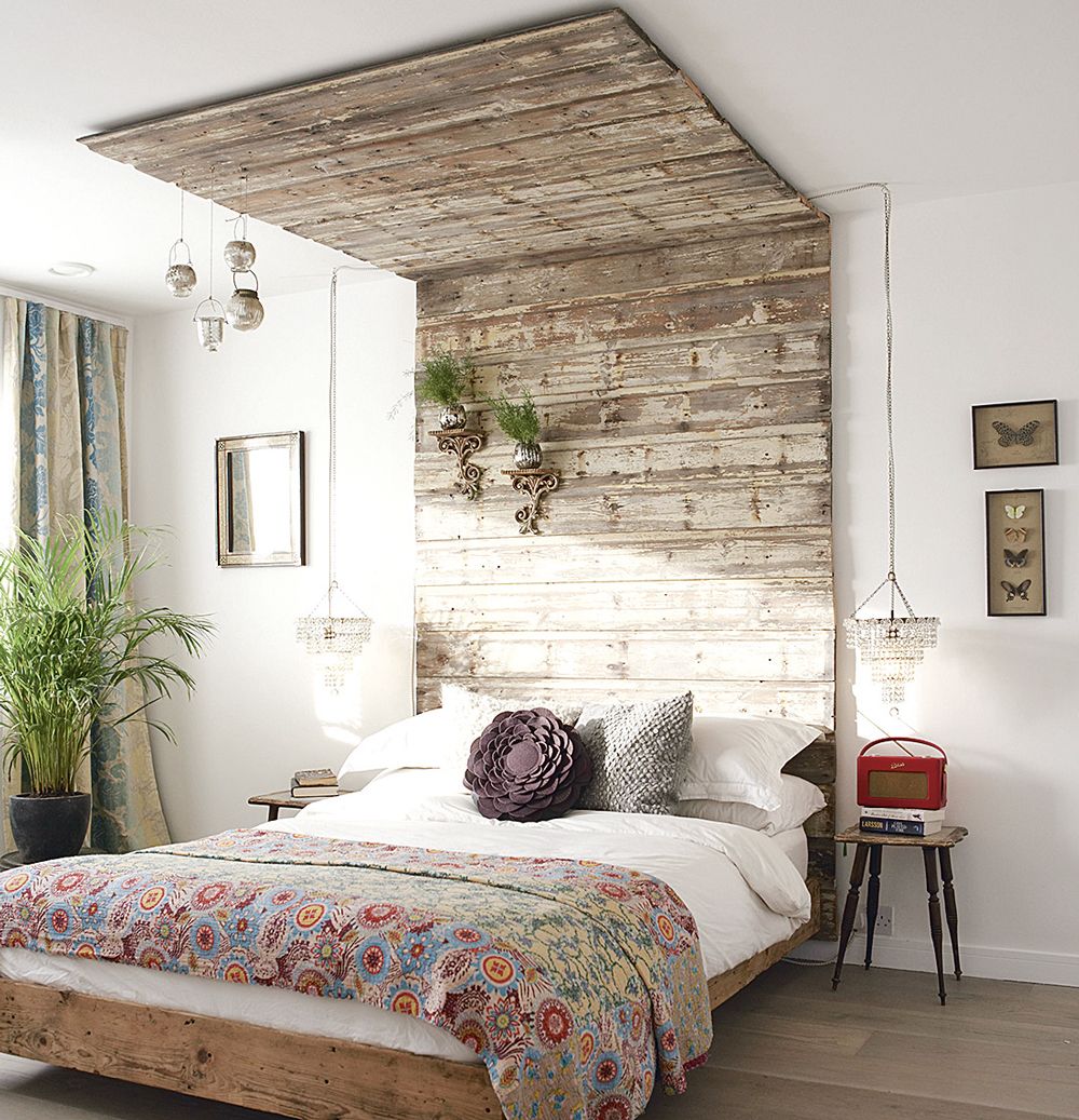 DIY headboard ideas to create a stunning backdrop for beds on a budget ...