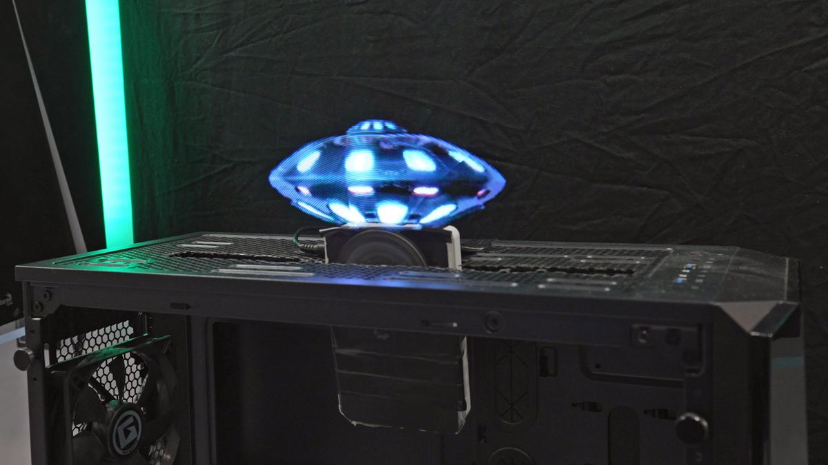 Holographic PC Case Lets You Think Outside the Box | Tom's Hardware