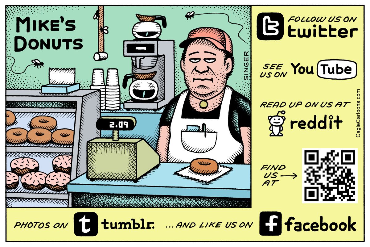 Editorial cartoon U.S. Social Media | The Week