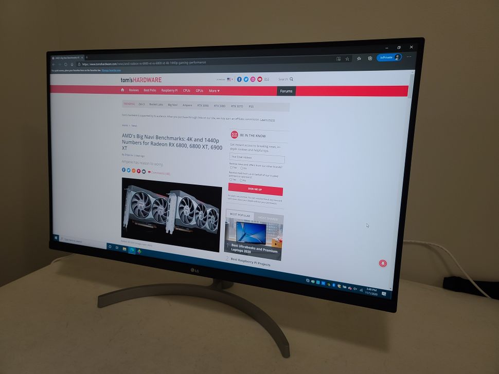 LG 32UN500-W Review: Great Budget Entry Into 4K | Tom's Hardware