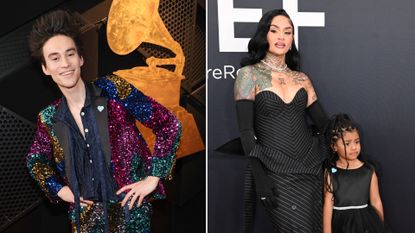 Why Blue Heart Pins Are Every 2025 Grammy Attendee's Accessory | Marie ...