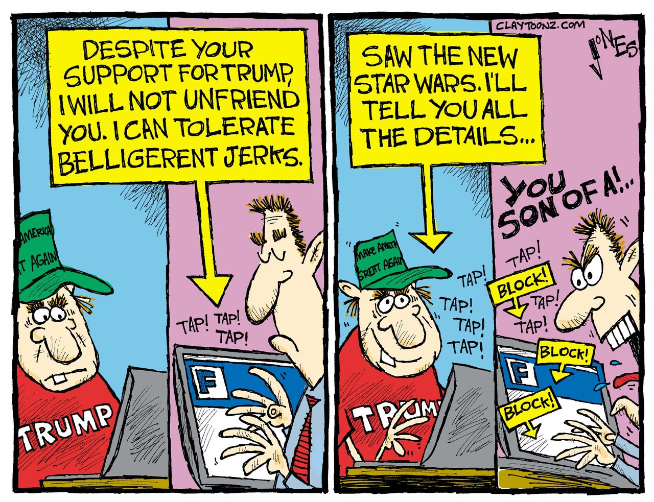 7 masterful Star Wars-themed political cartoons | The Week