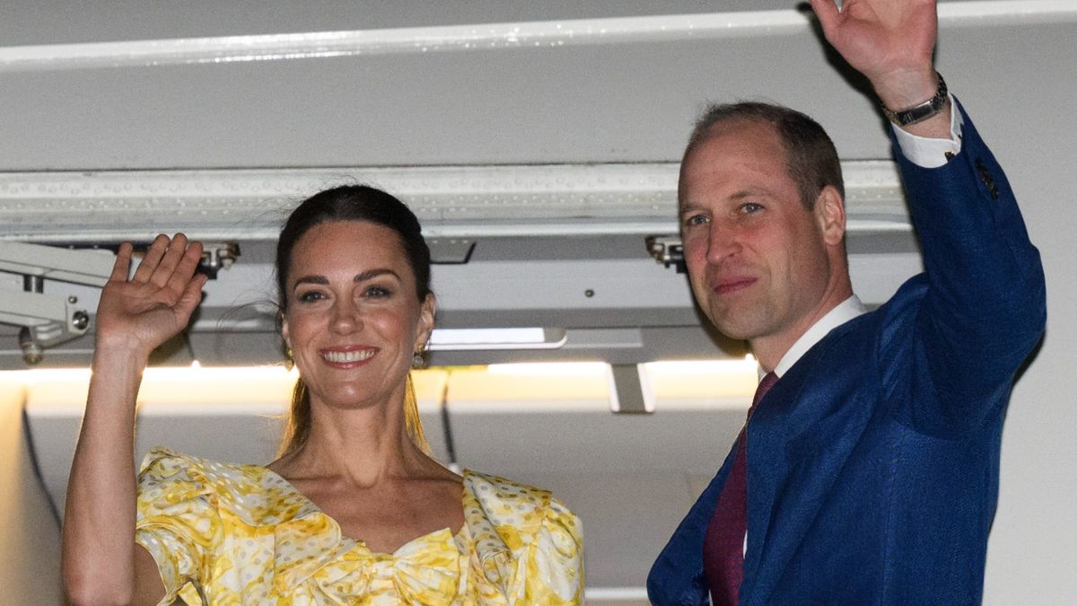 Kate Middleton's retro peplum dress is perfect 80's tribute | Woman & Home