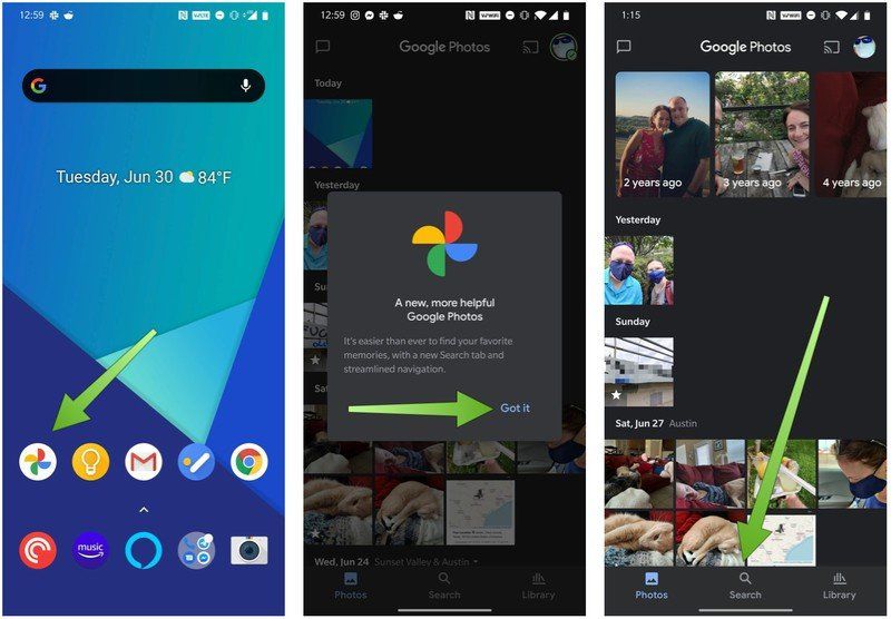 How to use the map to browse photos by places in Google Photos ...