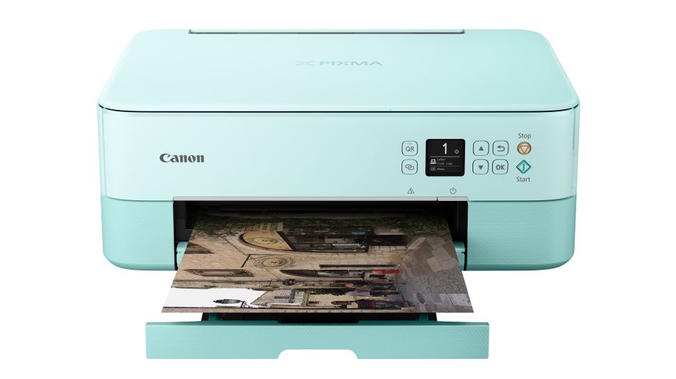 Ever dreamt of a mint green or pink printer? Clearly someone at Canon ...