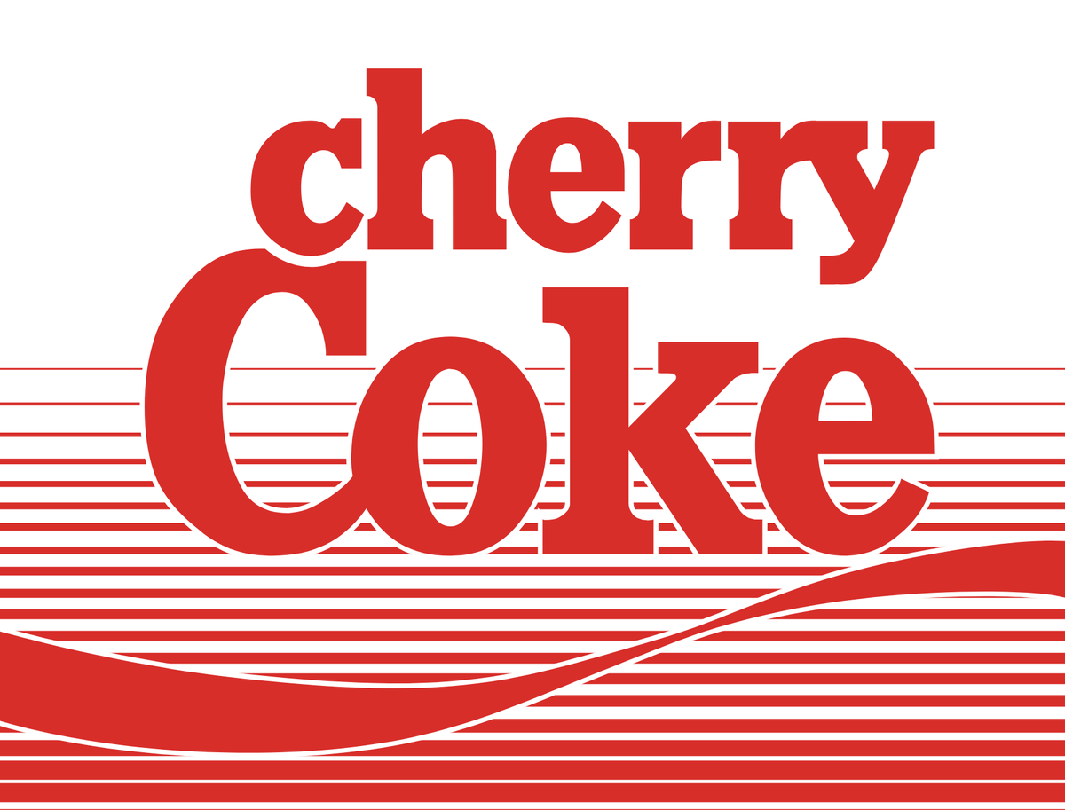 All I want is for Coca-Cola to bring back the old Cherry Coke logo | Creative Bloq