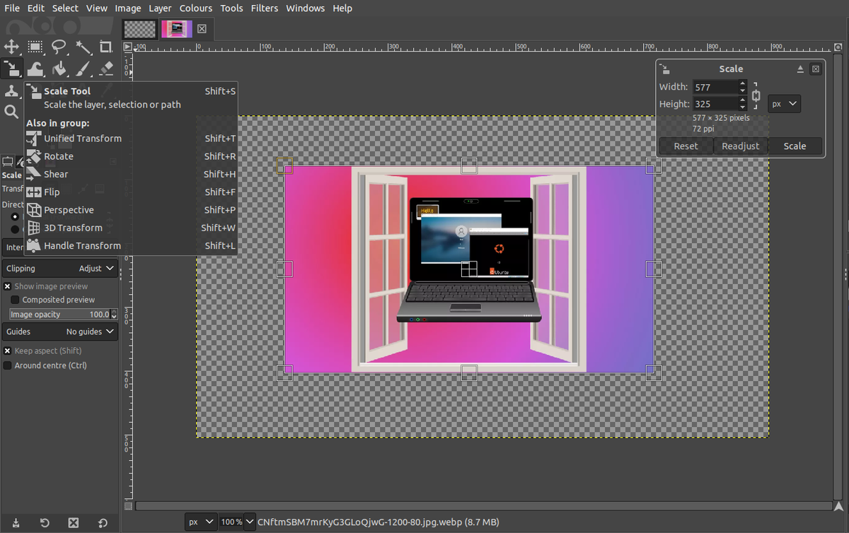 How To Resize Images in GIMP | Tom's Hardware
