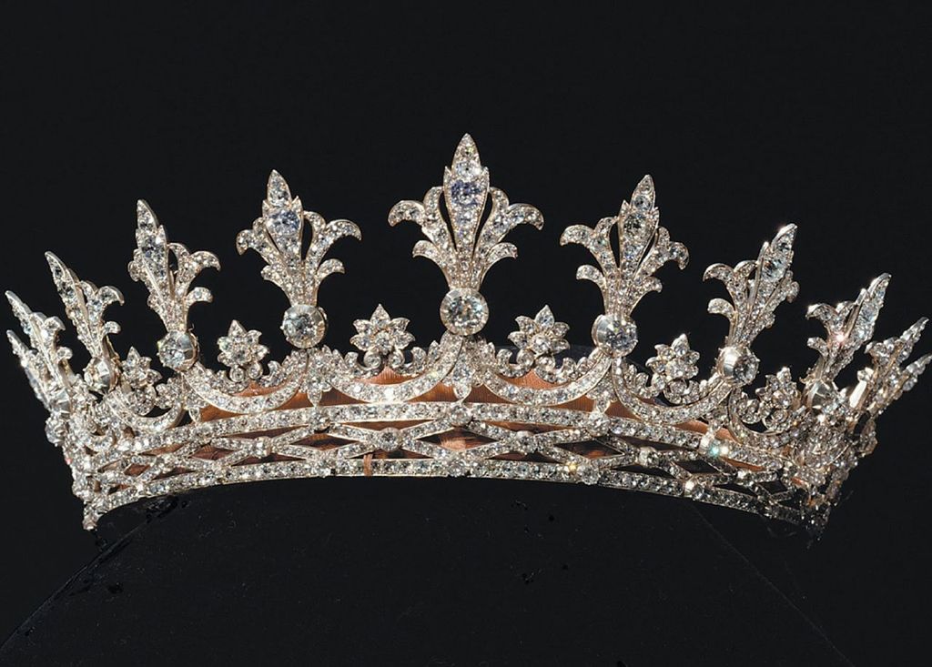 Cursed Strawberry Leaf Tiara worn by Prince Philip's sister | Woman & Home