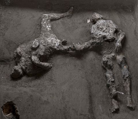 Newfound corpses at Pompeii were a master and servant who died together ...