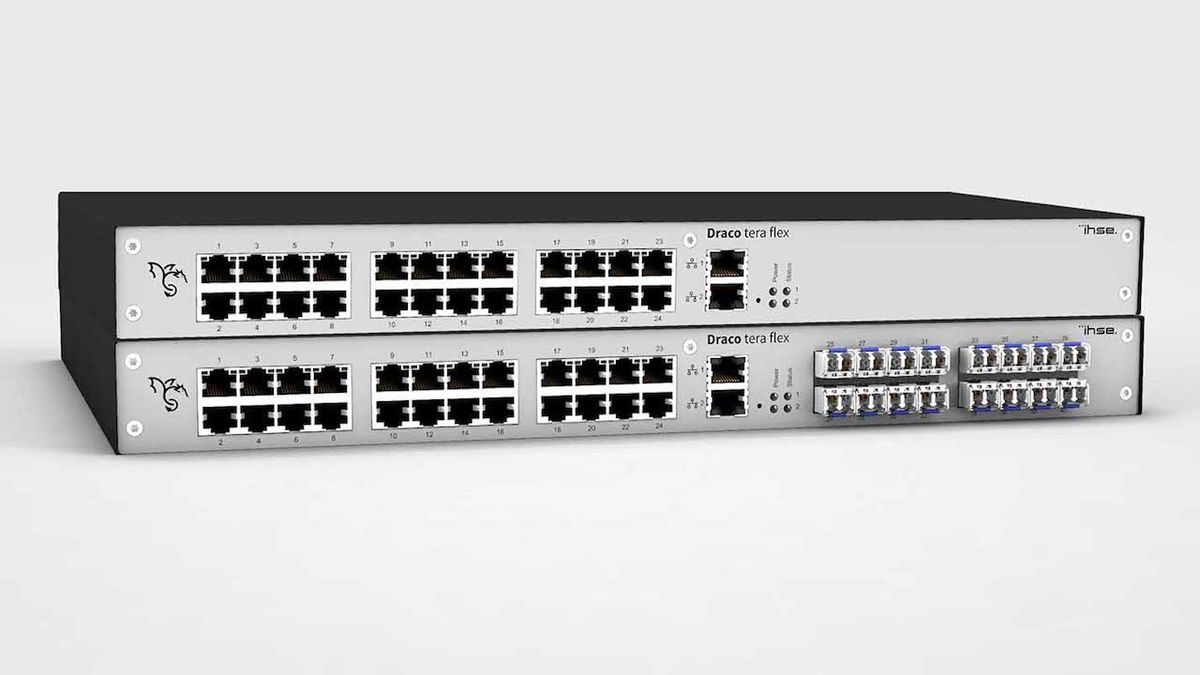 IHSE Launches Draco tera flex Series of KVM Matrix Switches | AVNetwork