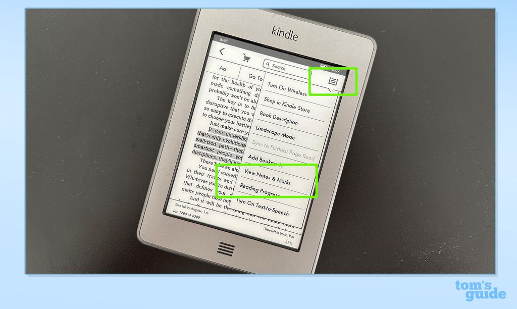 How to highlight text and make notes on your Kindle | Tom's Guide