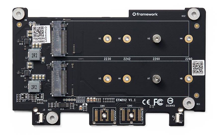 Framework's new dual M.2 module boosts laptop max storage to 32TB ...