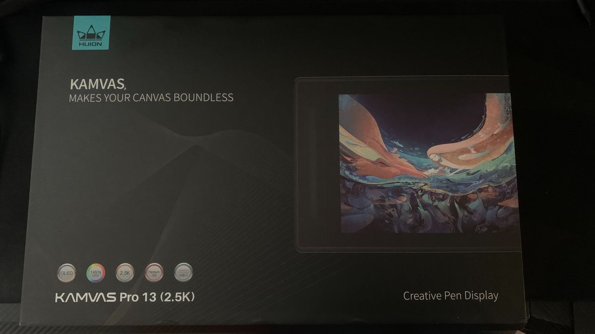 Huion Kamvas Pro 13 (2.5K) review: glossy, svelte and kind to your ...