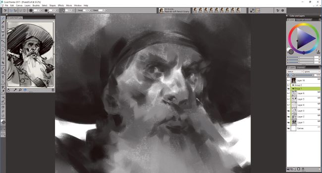 Create portrait art in Corel Painter | Creative Bloq