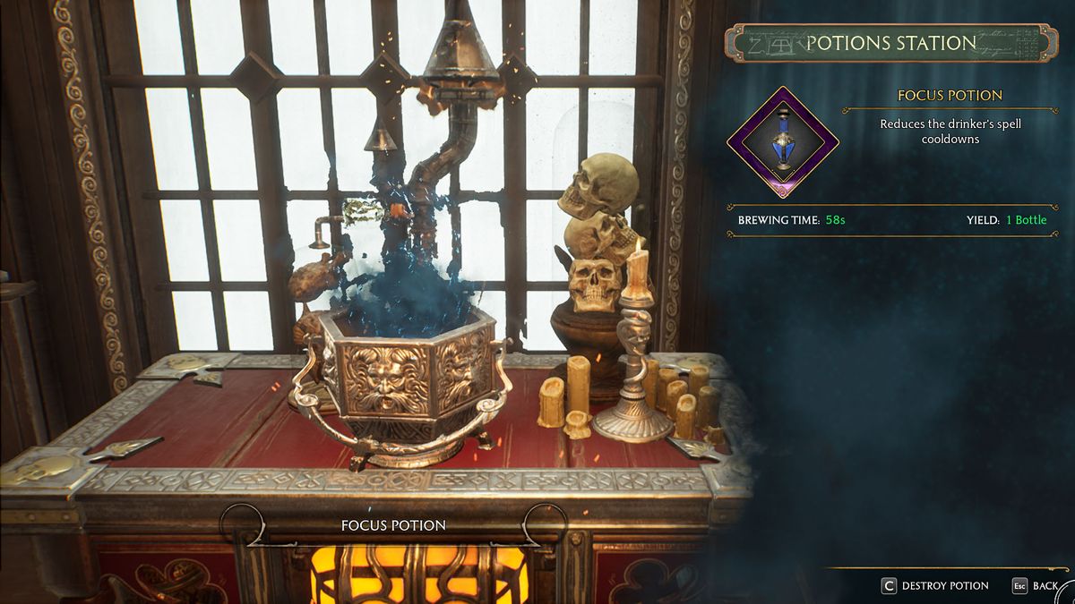 How to get Focus Potions in Hogwarts Legacy | Windows Central