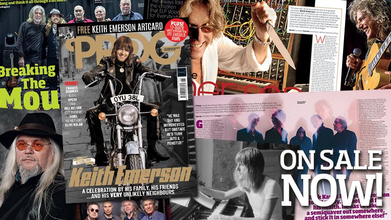 We celebrate Keith Emerson on the cover of the new issue of Prog ...