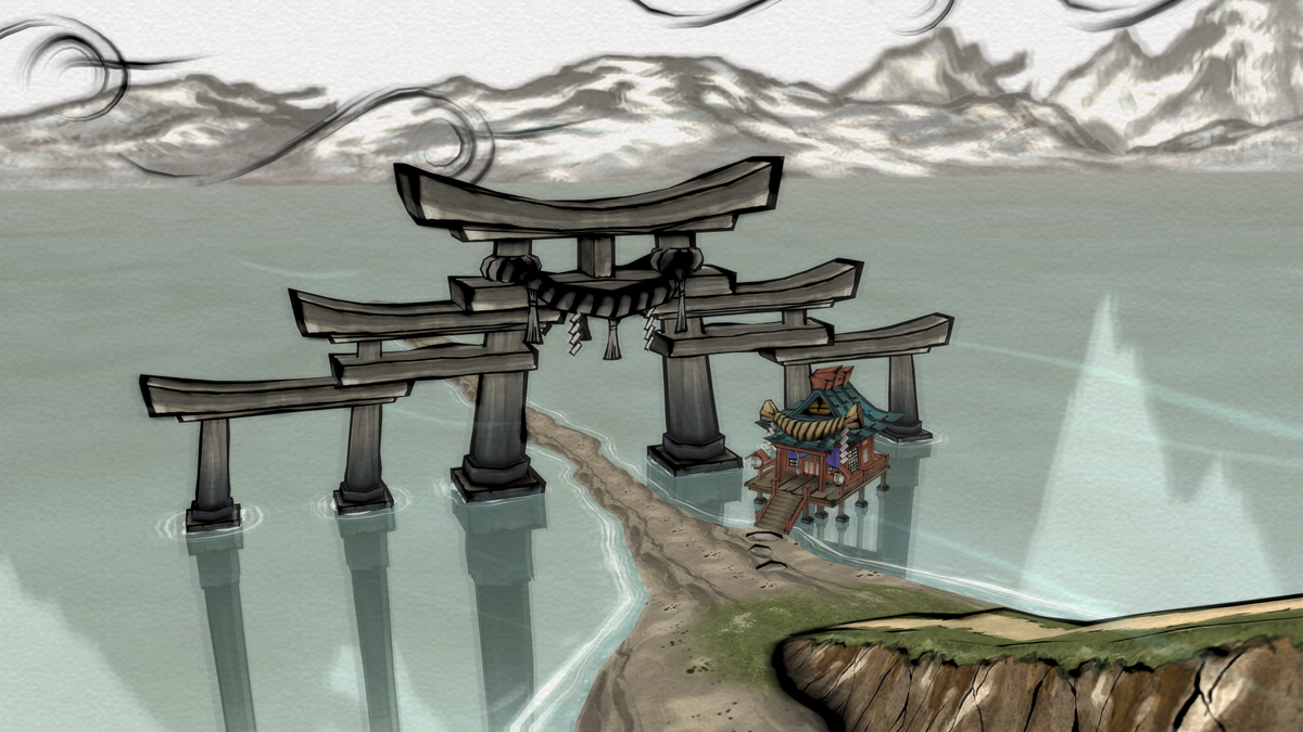 4K gallery: the beautiful painted landscapes of Okami | PC Gamer