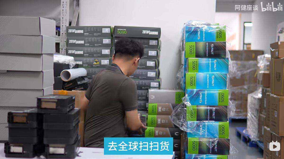RTX 5090s get ready to blow with AI-focused makeovers in China ...