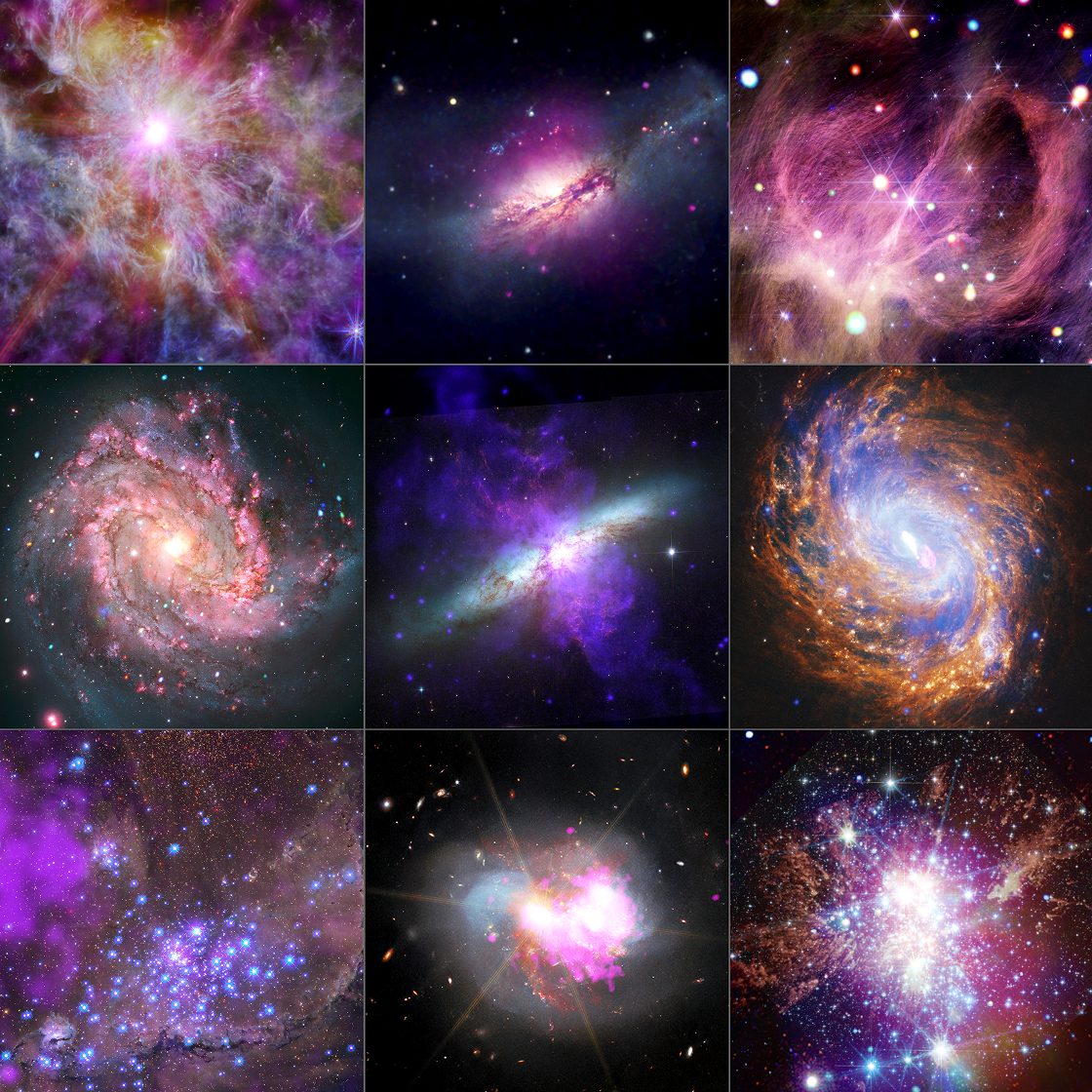 NASA unveils 9 stunning snapshots of the cosmos in X-ray vision: Space ...