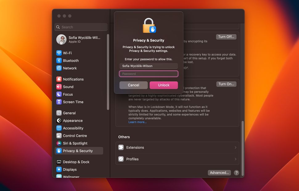 How to use Lockdown Mode in macOS Ventura to help secure your data ...