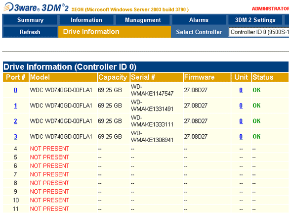 3Ware/AMCC 9000 Series, Continued - Multi-channel RAID for SATA: 3Ware, Highpoint and Raidcore ...