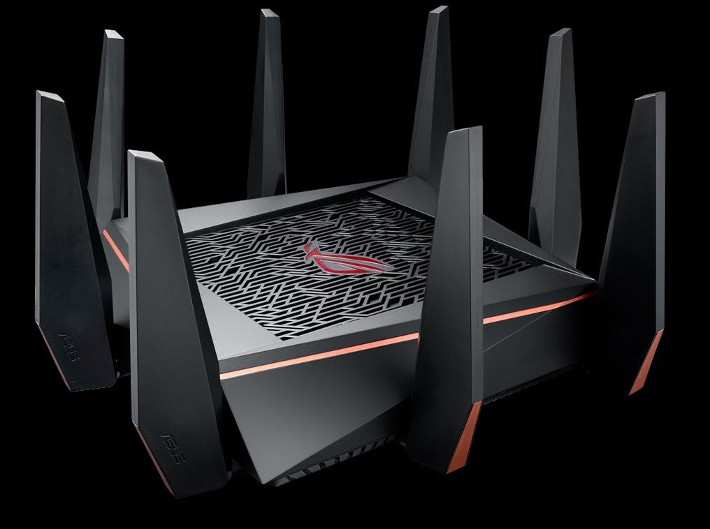Asus launches an AC5300 router that looks like a headcrab | PC Gamer