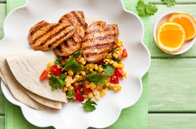 Mexican-style pork with corn salsa | Mexican Recipes | GoodtoKnow