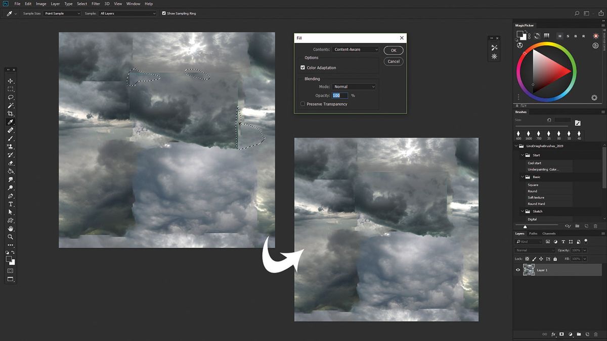 Create textures with the Pattern Stamp tool | Creative Bloq