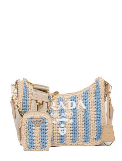 Prada's Re-Edition 2005 Raffia Bag Is a Refreshing Flashback | Marie Claire