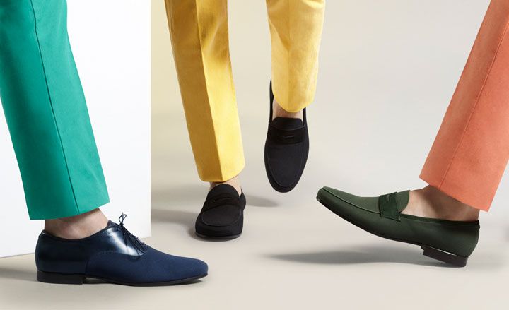 The Alberto Guardiani Wallpaper* shoe collection hits the shops ...