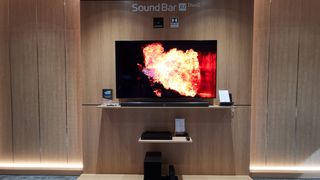 LG ThinQ SL9YG soundbar hands on review | TechRadar