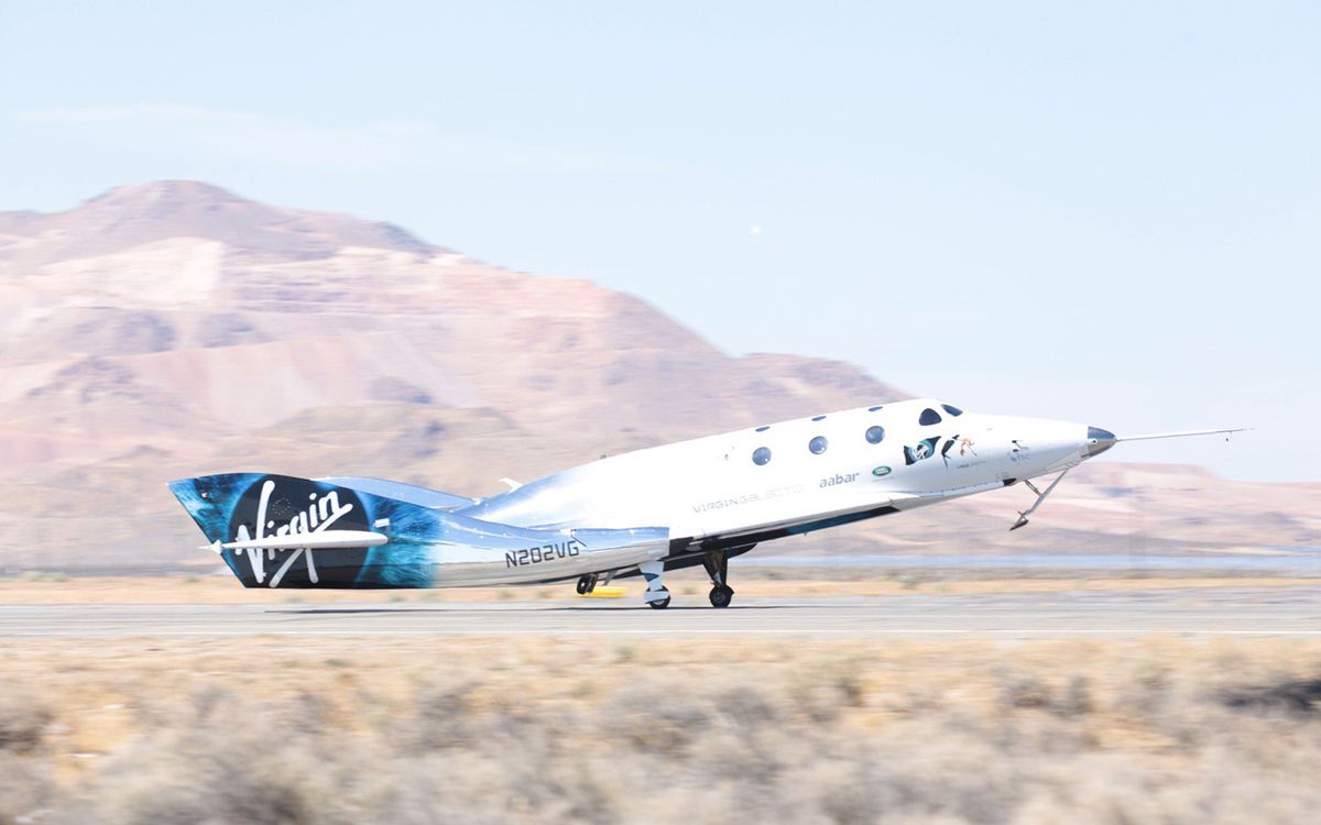 Photos: Virgin Galactic's VSS Unity Aces 2nd Powered Test Flight | Space