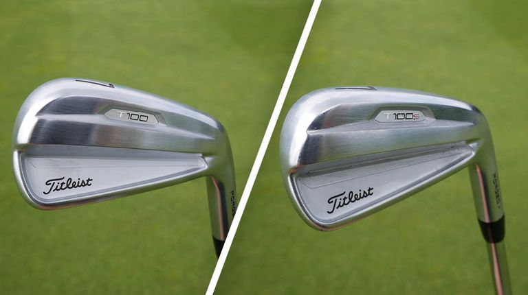 Titleist T100 vs T100s Golf Irons | Golf Monthly